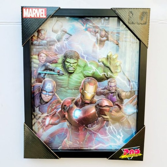 Marvel | Wall Decor | Marvel Avengers Framed Wall Art Decor | Poshmark